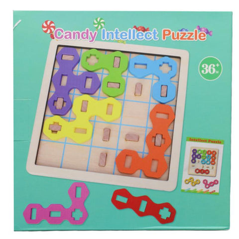 Wooden Candy Intellect Puzzle – School Mall - Educational Toys ...