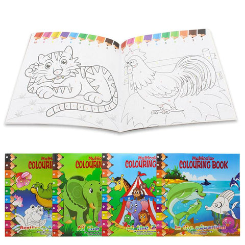 Multicolor Coloring Book – School Mall - Educational Toys - Preschool ...