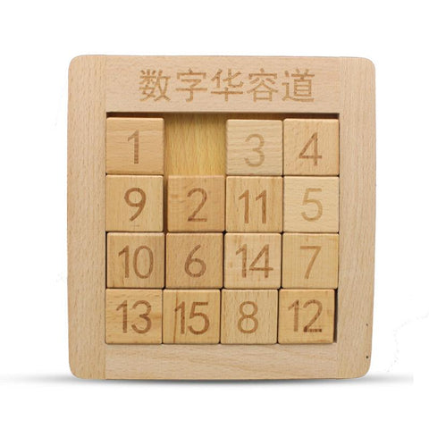 Wooden Number Sliding Game Magic Cube – School Mall - Educational Toys ...