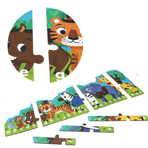 26 PCs Alphabets Strip Puzzles – School Mall - Educational Toys ...