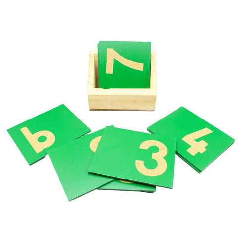 Montessori Number Sandpaper Letters with Boxes – School Mall ...