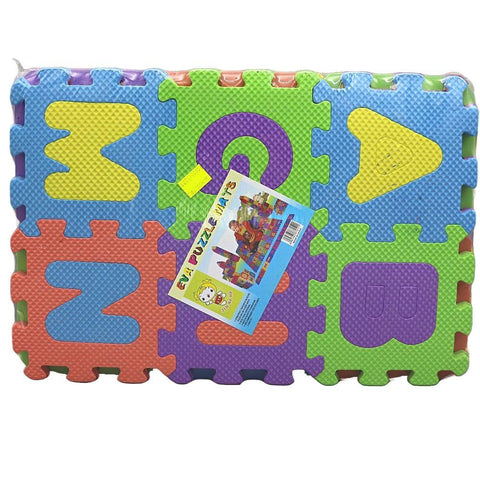 36 PCs Eva Puzzle Mats Alphanumeric(ABC, 123) – School Mall ...