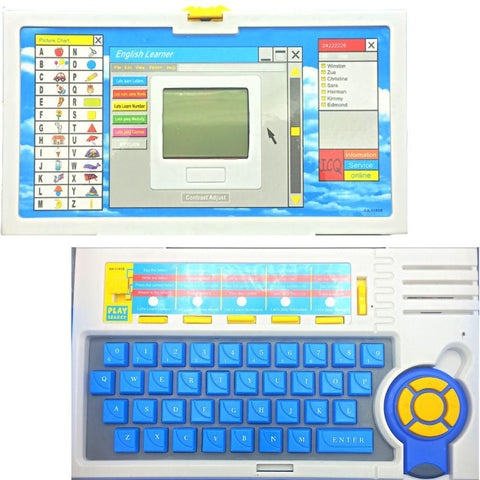 20 Activities English Learning Laptop – School Mall - Educational Toys ...