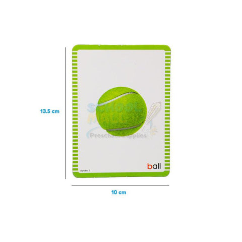 Small Alphabet Flash Cards Apple Series – School Mall - Educational ...