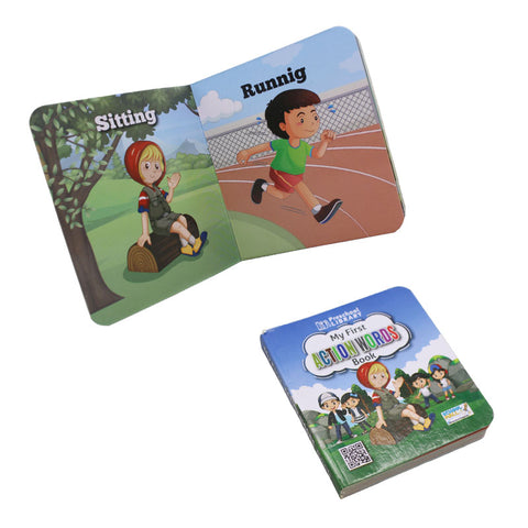 My First Action Words Book – School Mall - Educational Toys - Preschool ...