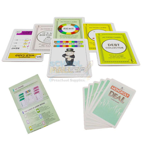 Monopoly Deal Card Game for Kids – School Mall - Educational Toys ...