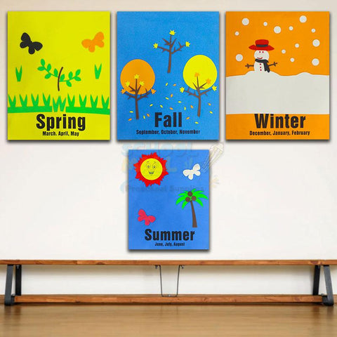 Montessori Classroom Decoration Wall Foam Sheets – School Mall ...