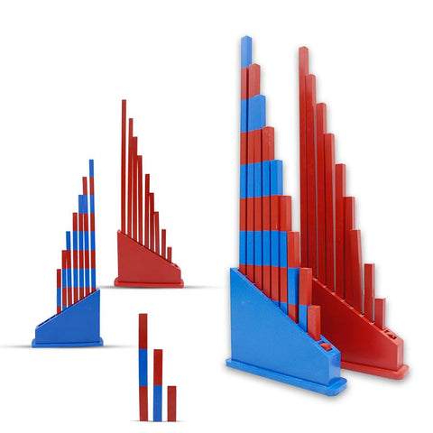 10 Wooden Measuring Rods with Stand – School Mall - Educational Toys ...