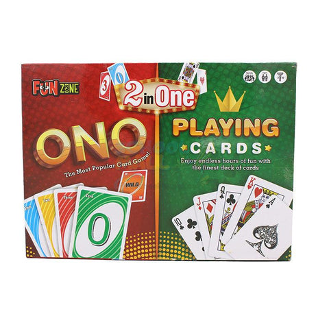 ONO 2 in 1 Game Playing Cards – School Mall - Educational Toys ...