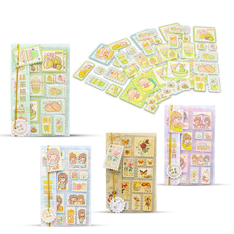 4 Sheets Cute Stickers for kids – School Mall - Educational Toys ...