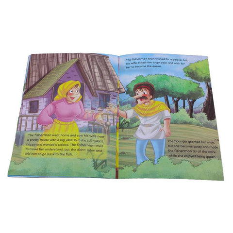 The Fisherman and his wife Fairy Tales Story Book – School Mall ...
