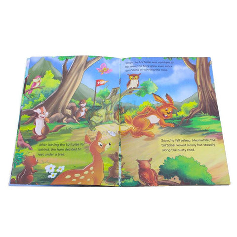 The Hare & Tortoise Fairy Tales Story Book – School Mall - Educational ...