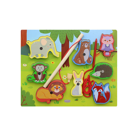 Wooden Fishing & Threading Sorting Board (1821) – School Mall ...