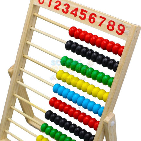 Wooden Colorful Beads Abacus with Stand (1729) – School Mall ...