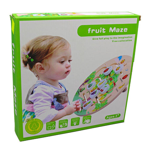 Wooden Fruit Maze Toy – School Mall - Educational Toys - Preschool ...